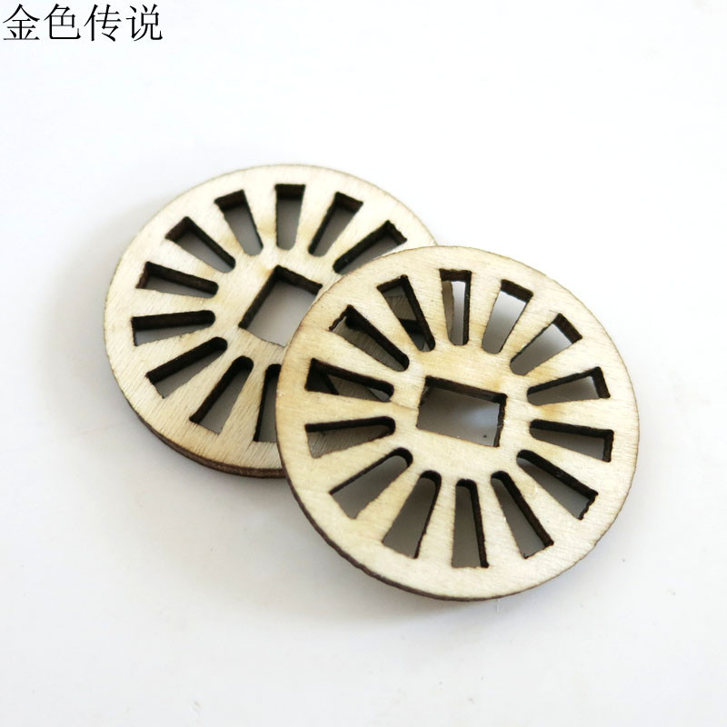 14 Grid Wooden TT Code Plate Test Code Plate DIY Gear Speed Motor Speed ...