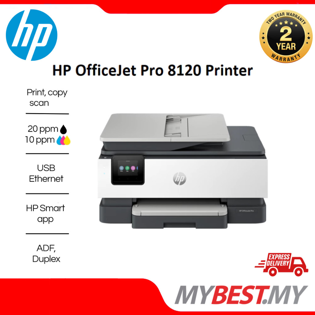 HP OfficeJet Pro 8120 AIO Printer | Shopee Malaysia