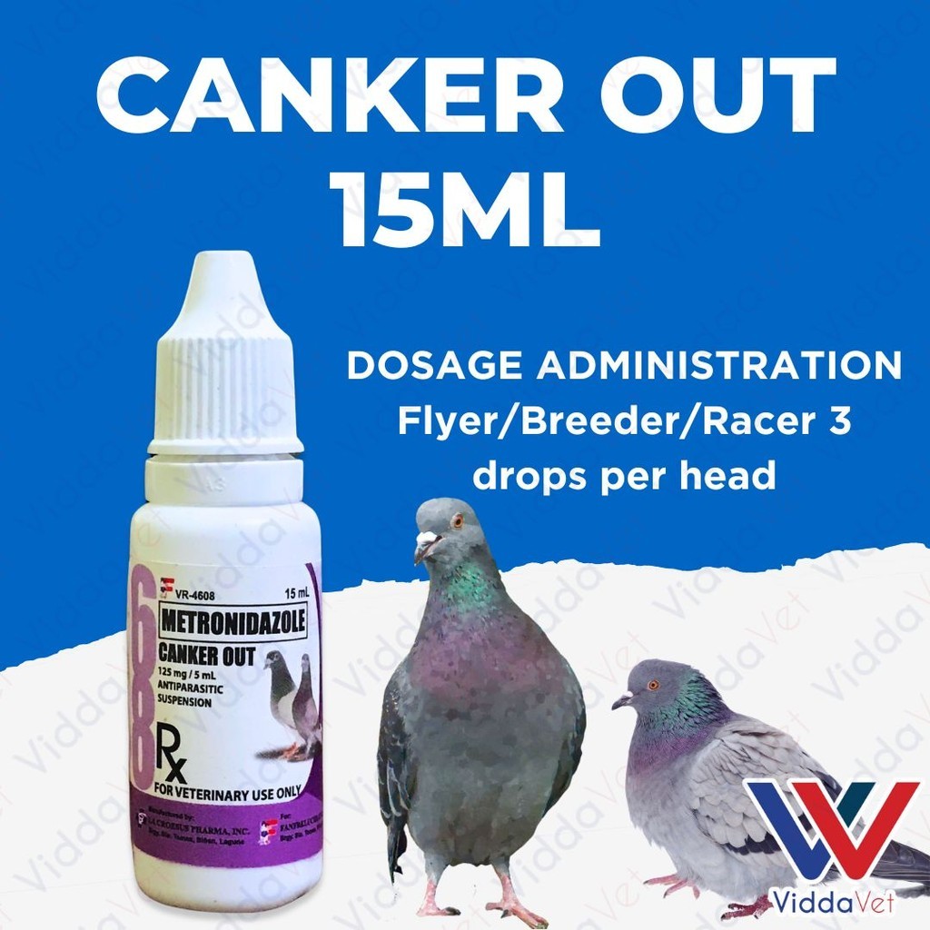 Canker Out 15ml Effective Medicinal Solution for birds and pigeons ...
