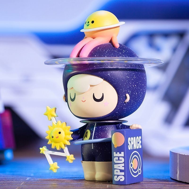 Giraffe Muppet Mystery Box Doll POPMART POPMART MOMIJI Book Club Series ...