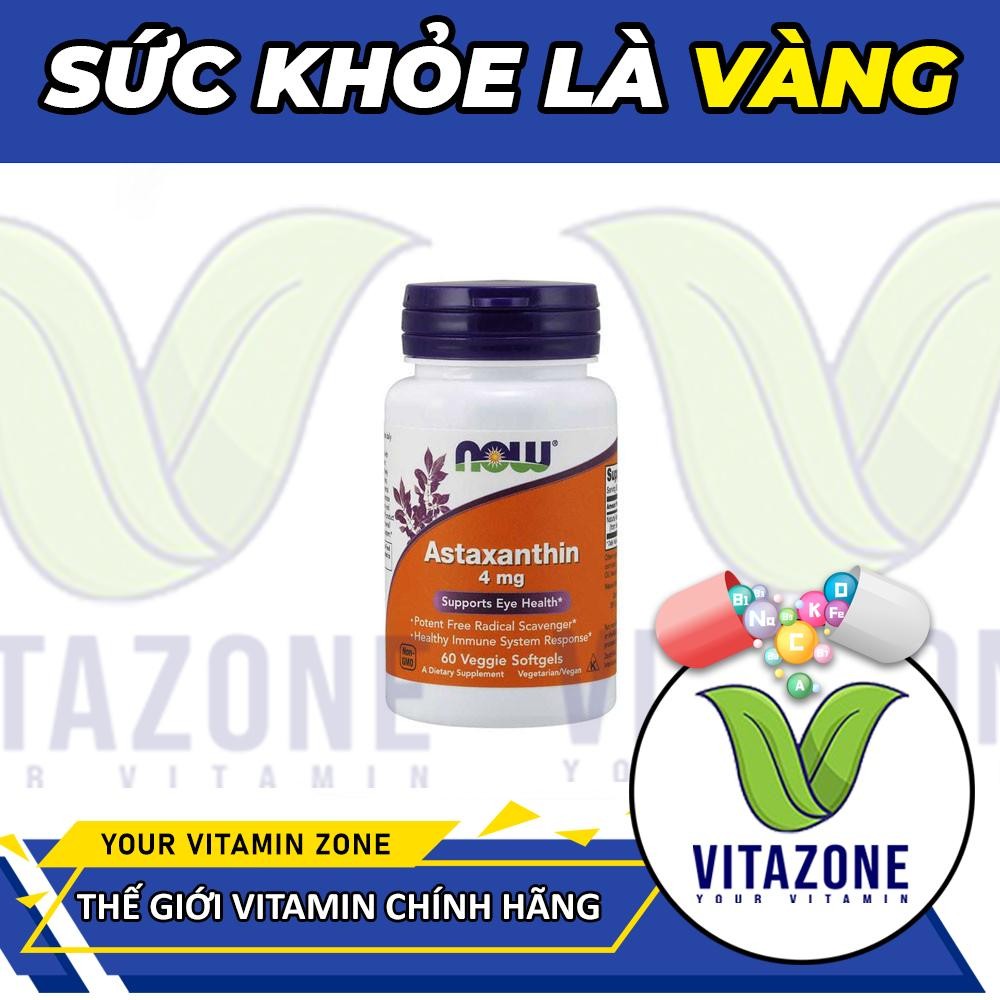OXY Now Astaxanthin 4mg - anti-oxidant, aging, treatment of vision loss ...