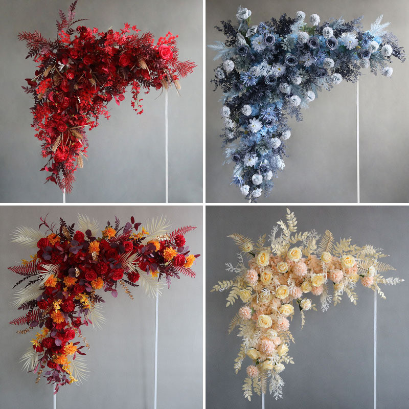 Arch majlis perkahwinan, bunga sudut merah, aksesori majlis perkahwinan ...