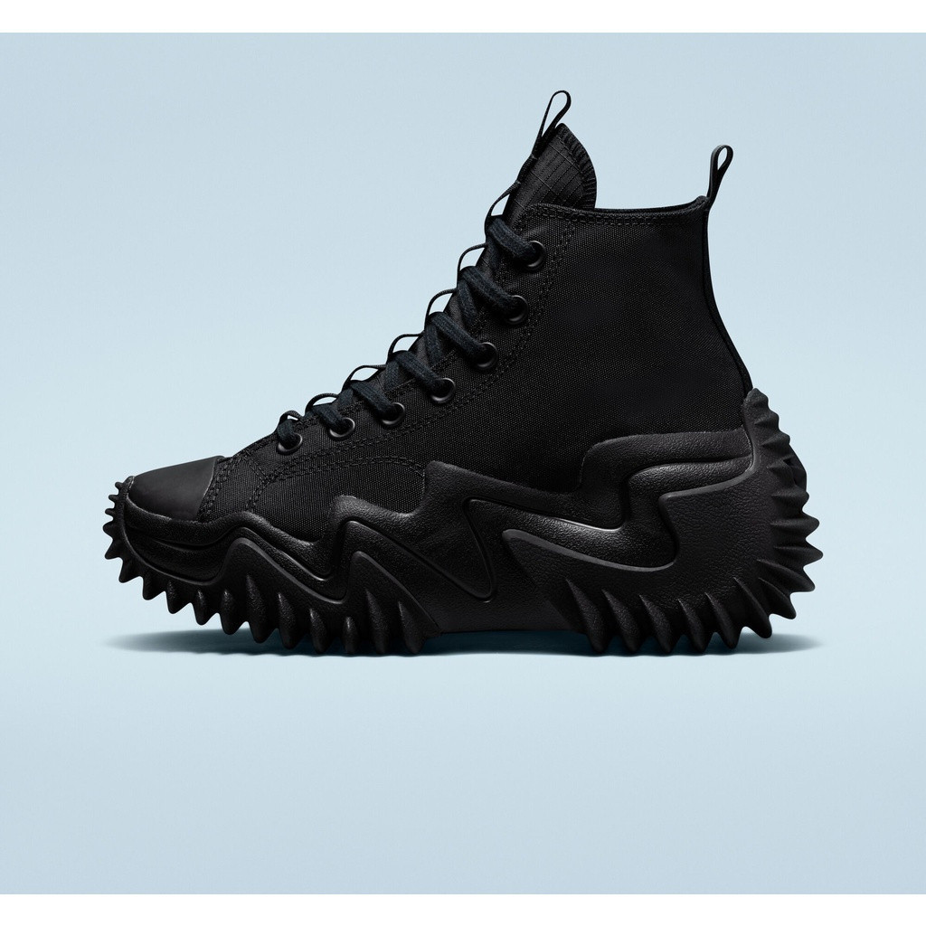 6 Colors Convers Run Star Motion Wave Pattern All Black Increase Thick ...