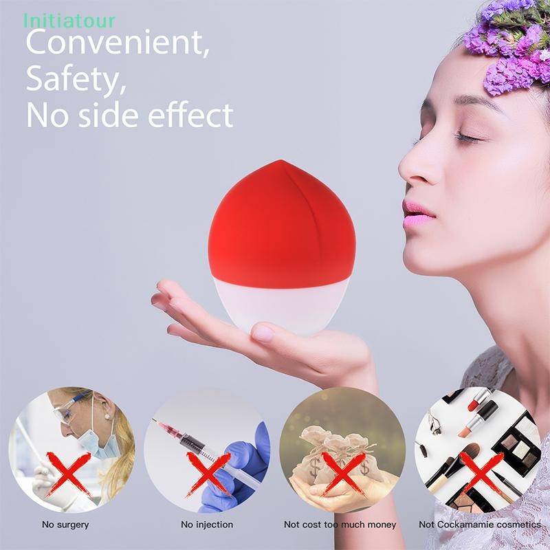 Initiatour Silicone Lip Plumper Lip Enhancer Manual Pressing Device ...