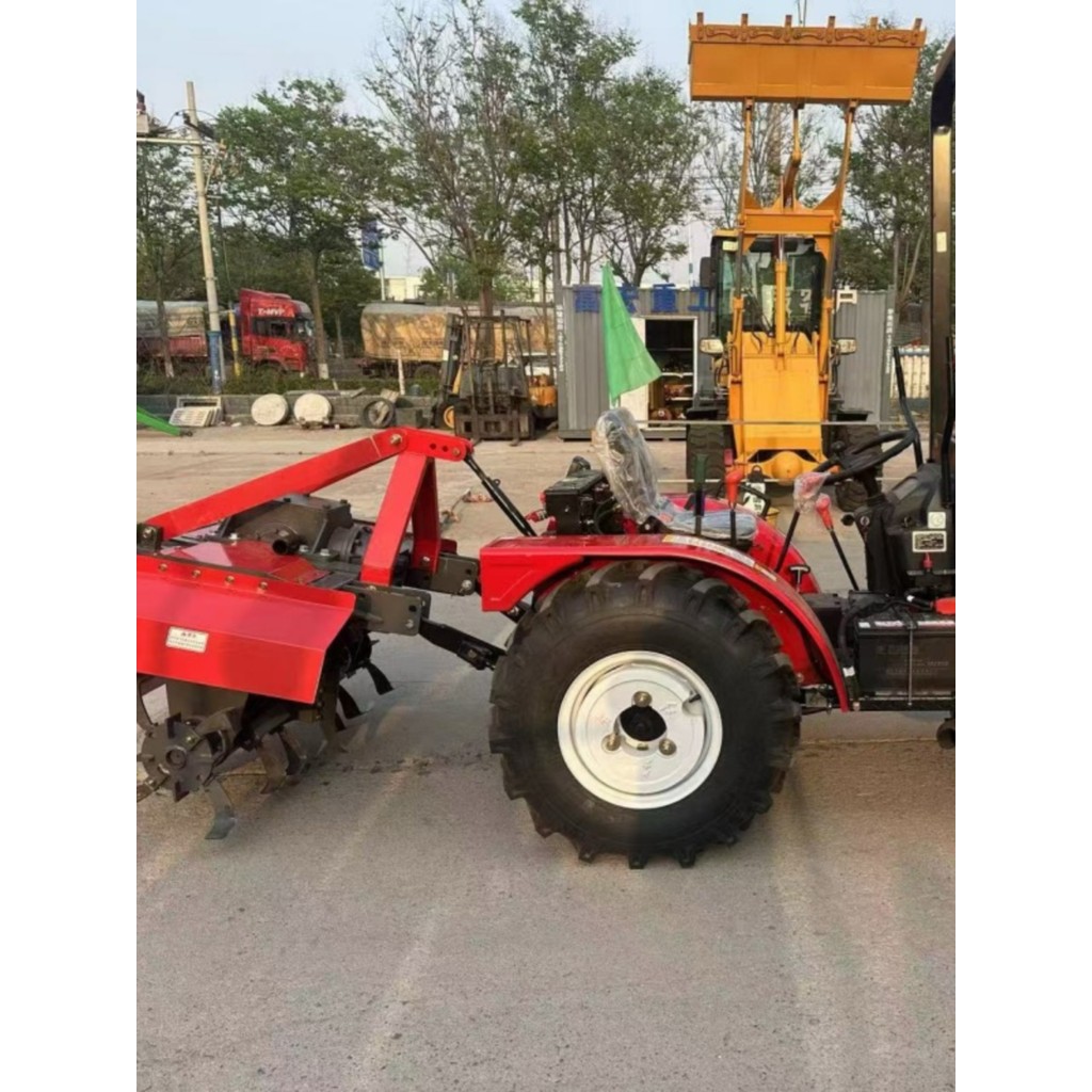 Orchard Greenhouse Deep Tiller Dikuasakan Traktor Field Tiller Boleh ...