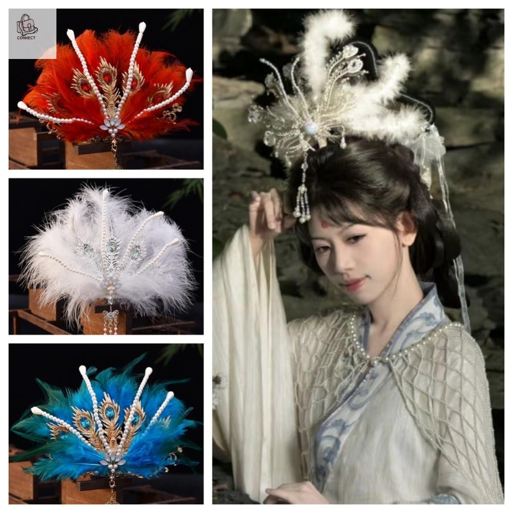 CONNECT Rhinestone Phoenix Coronet, Jewelry Vintage Chinese Hanfu Hair ...