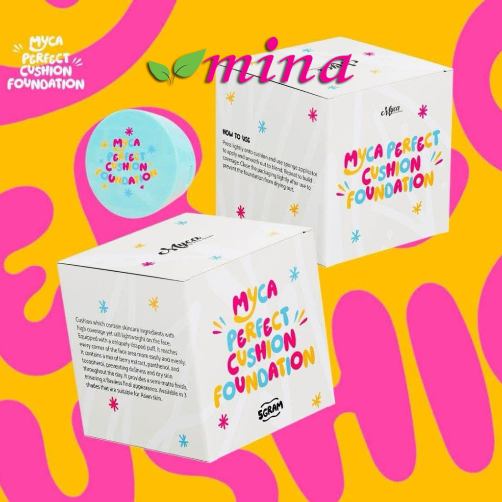 MYCA Foundation Cushion 5gm Perfect by Pera Beauty Makeup Mini ...