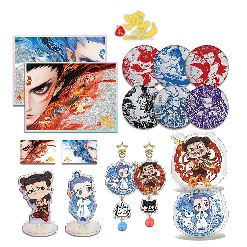 Hot recommendation!Nezha's Demon Boy Haohaikudi Linkage Acrylic Big ...