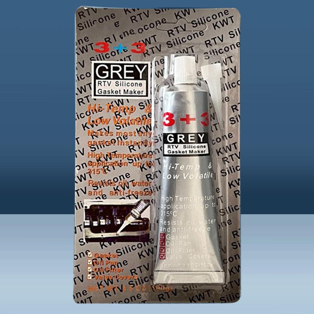 Grey RTV Silicone Gasket Maker 100g Car Engine/Motor Sealant High ...