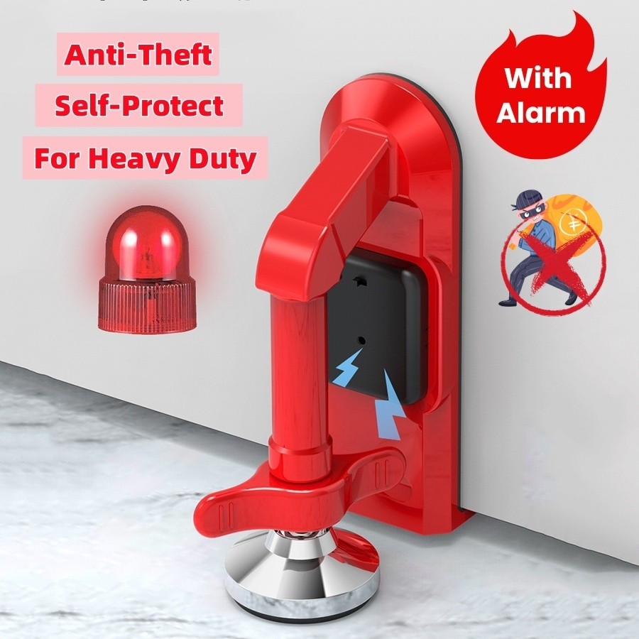 Alarm Anti-Theft Door Stop Heavy Duty Door Lock Stopper Portable Alert ...