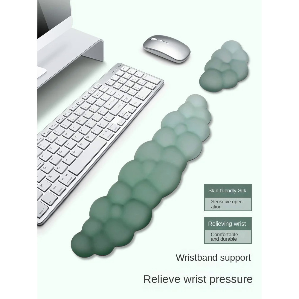 Keyboard Mouse Wrist Rest Cloud Shape Mouse Wrist Support Desk ...