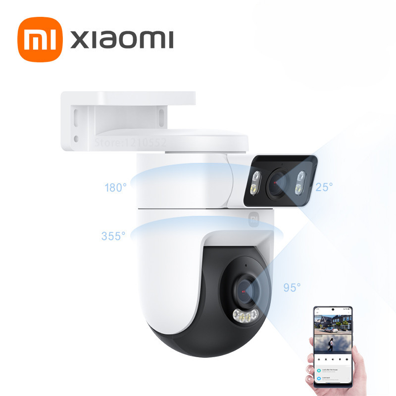 Xiaomi Outdoor CW500 Dual Camera Version IP66 Security Protection CCTV ...