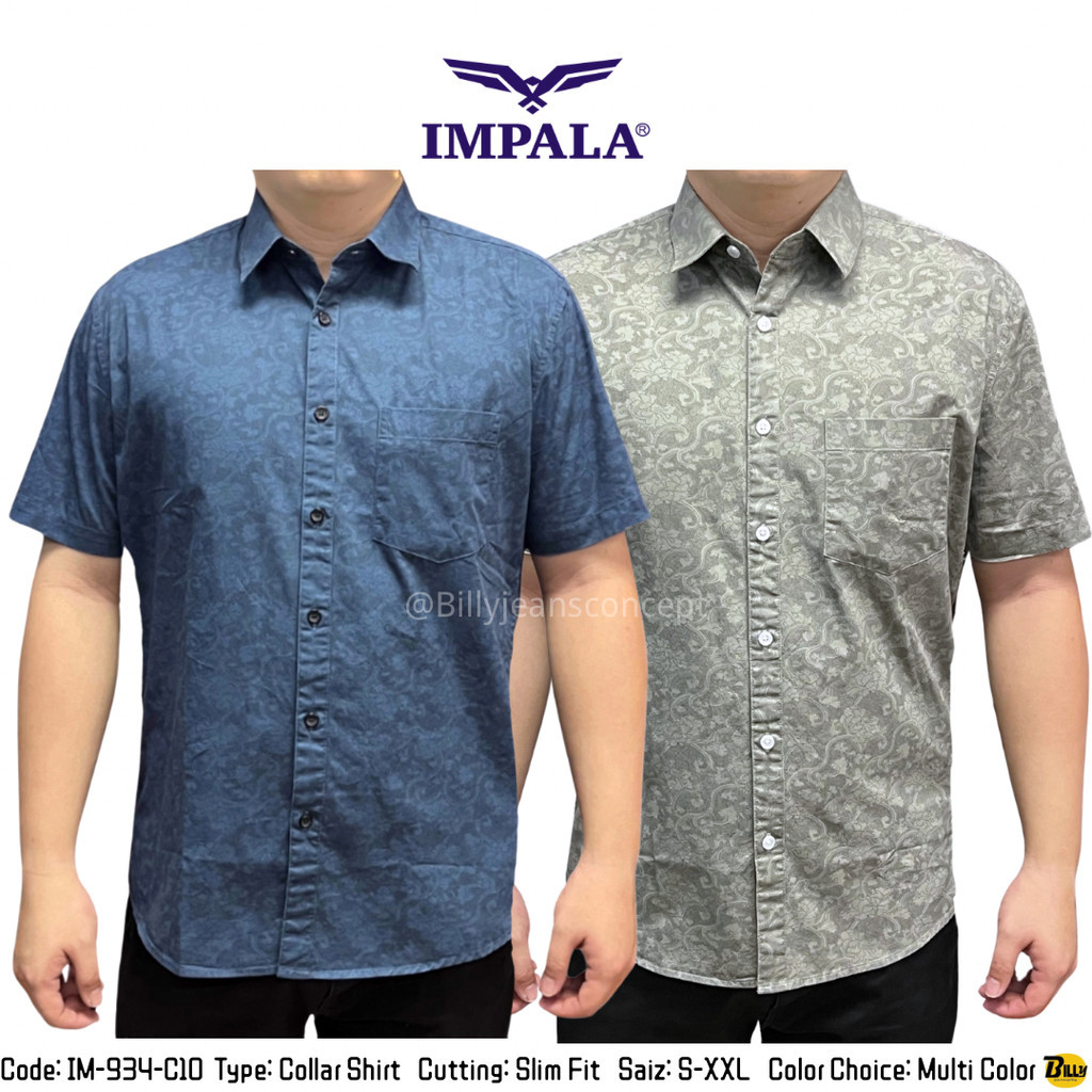 IMPALA Brand Men’s Slim Fit Casual Collar Shirt with Pocket ( IM-934 ...