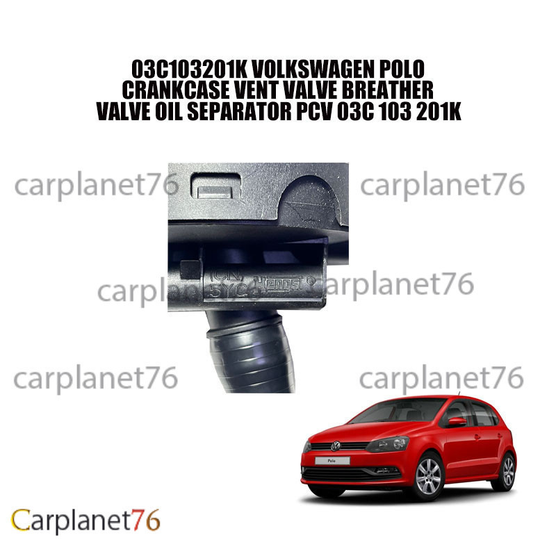 03C103201K VOLKSWAGEN POLO CRANKCASE VENT VALVE BREATHER VALVE OIL ...