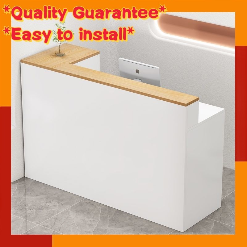 Cashier reception counter computer table restaurant clothing cashier ...