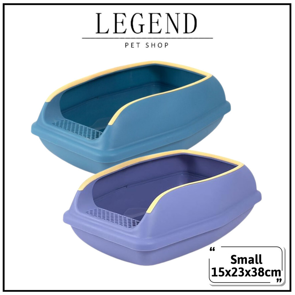 Cat Litter Box Semi-Enclosed / Bekas Pasir Kucing / Tandas Kucing ...