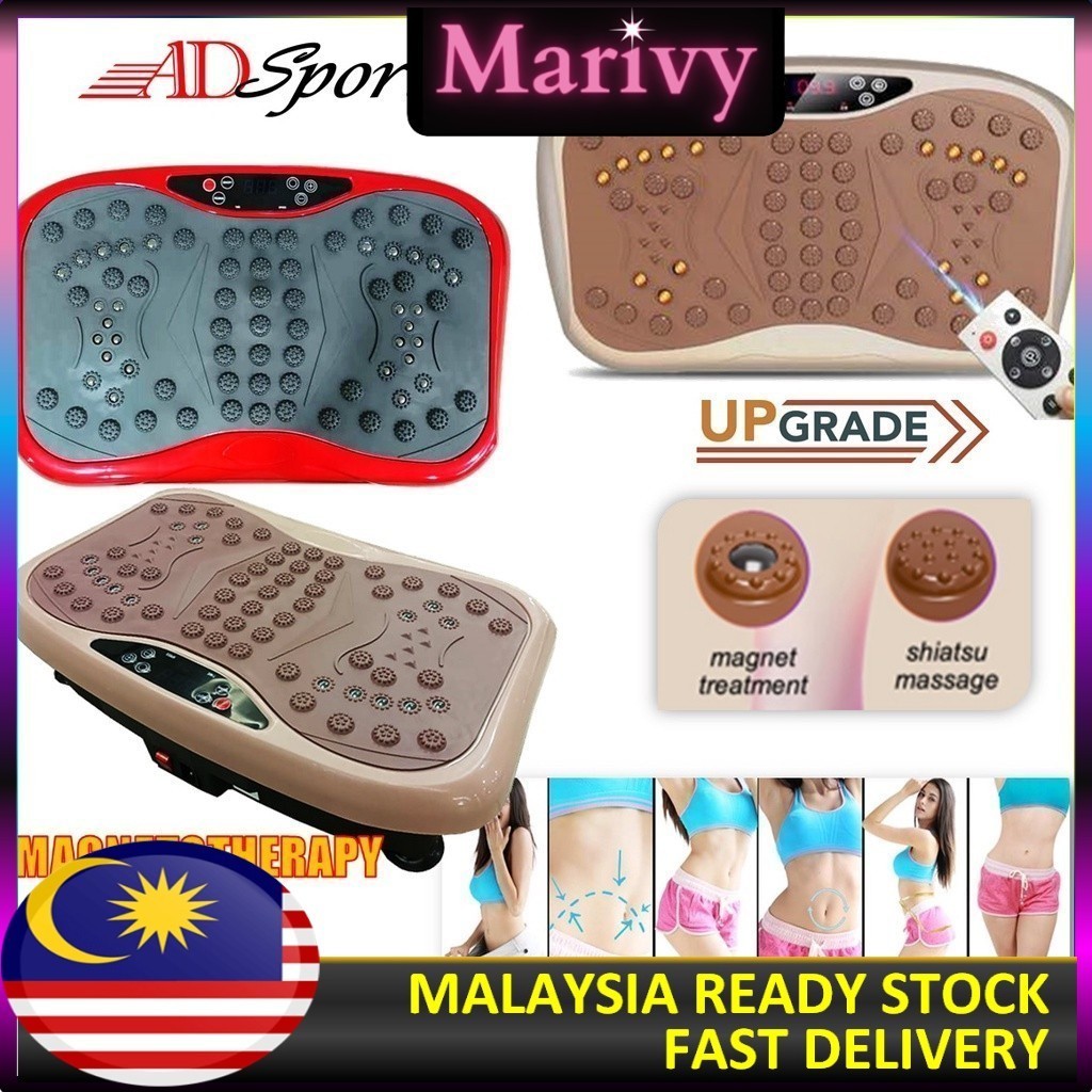 🔥🔥 NEW UPGRADED Magnetotherapy Whole Body Shaker Vibration Plate Body ...
