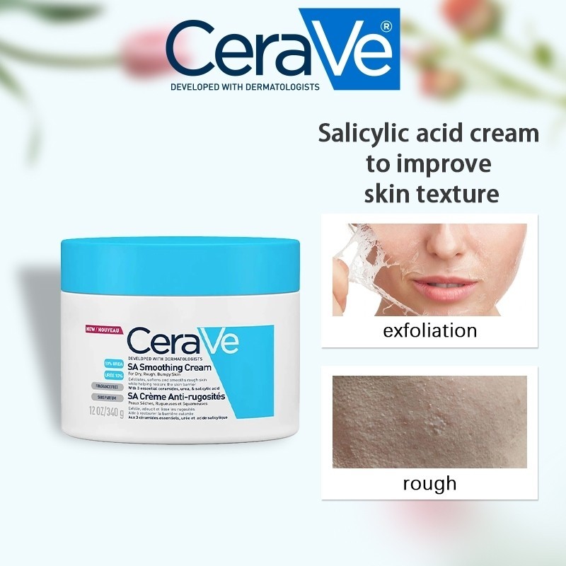 CeraVe Renewing Sa Cream For Rough And Bumpy Skin 340g | Shopee Malaysia