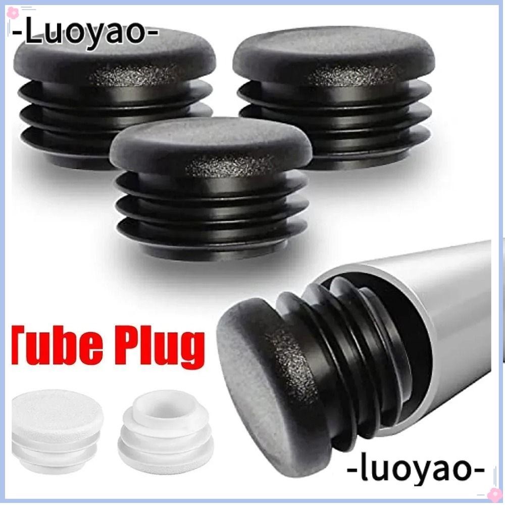 LUOYAO1 10Pcs Furniture Leg Plug, Pipe Inserts Plugs Steel Pipe Round ...