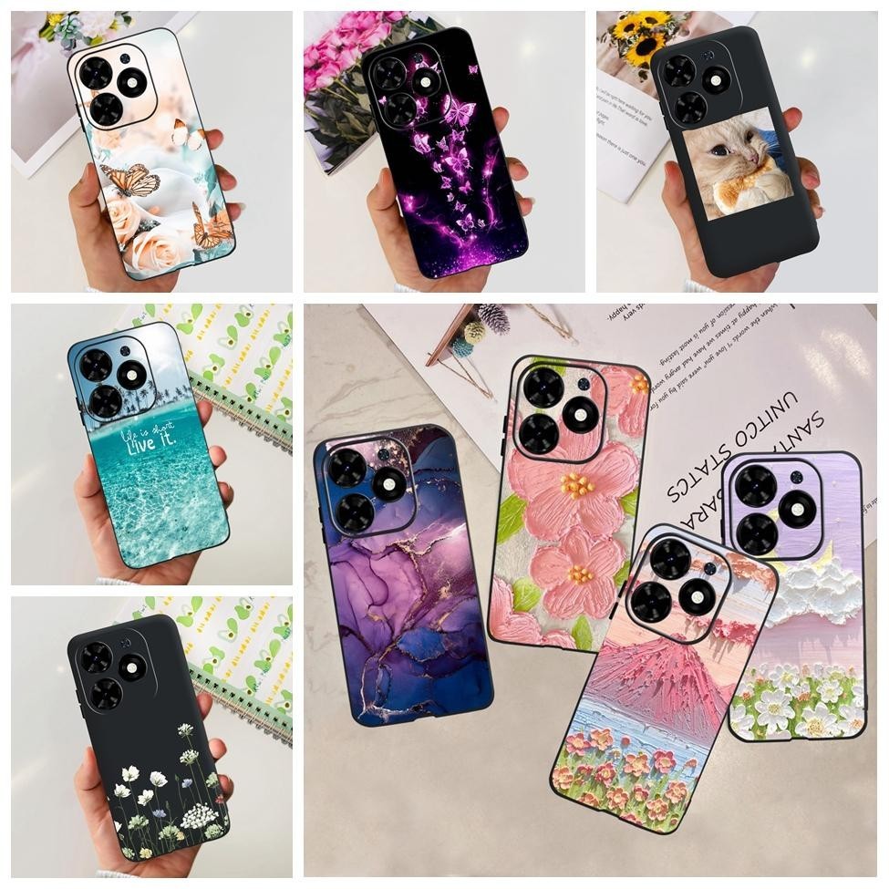 Tecno Spark Go 2024 Case BG6 Aesthetic Fashion Astronaut Pattern Casing ...