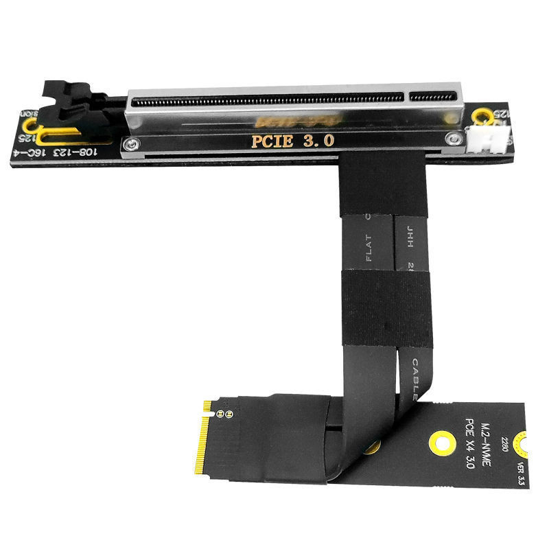 Nvme to PCIE X16 Adapter Cable M.2 PCI-ex4 to 16x Extension Adapter ...
