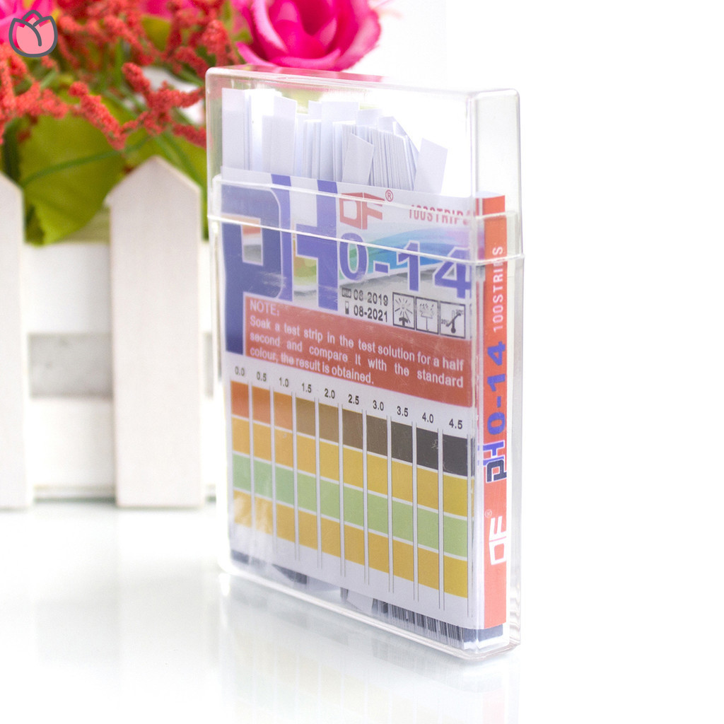 Ph Test Paper Ph Test Strips 0~14 0.5 Accuracy Eyelash Test Paper Soil ...