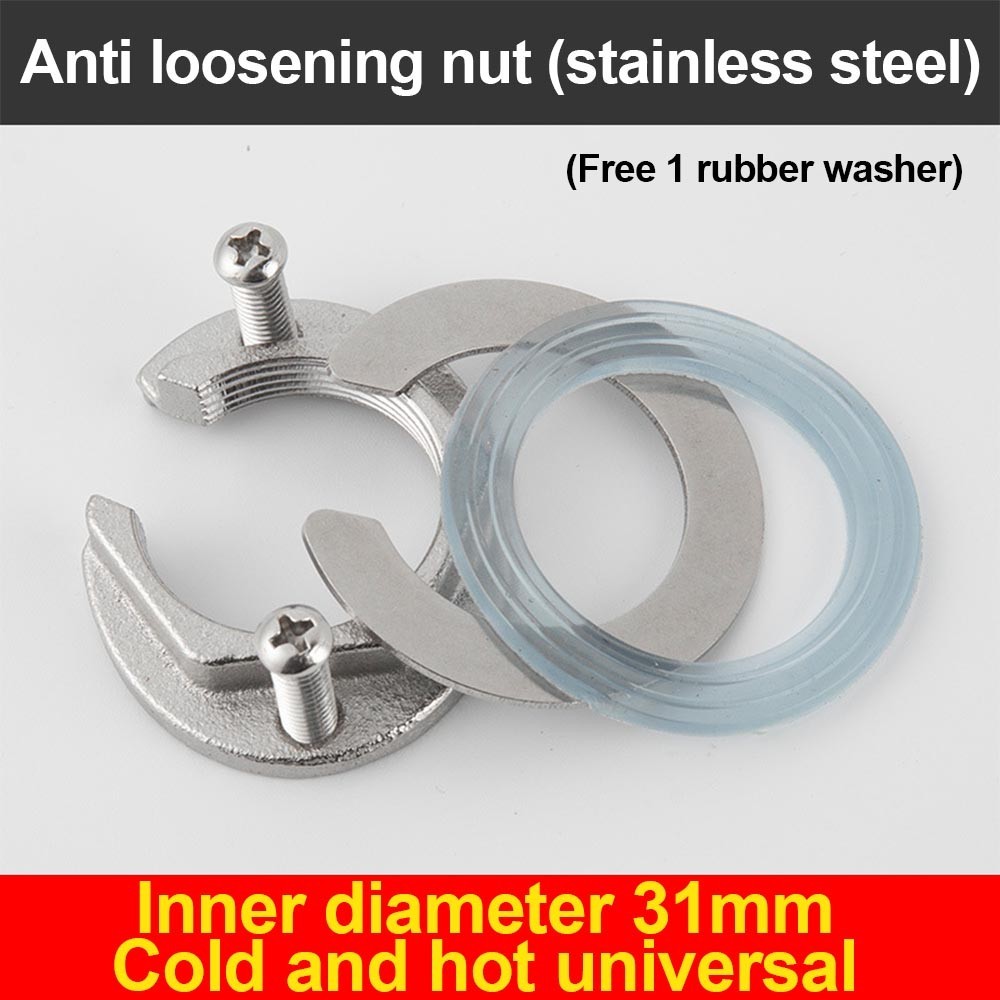 Hot Cold Faucet Fixing Tool Set Lock Nut Prevent Kitchen Bathroom ...