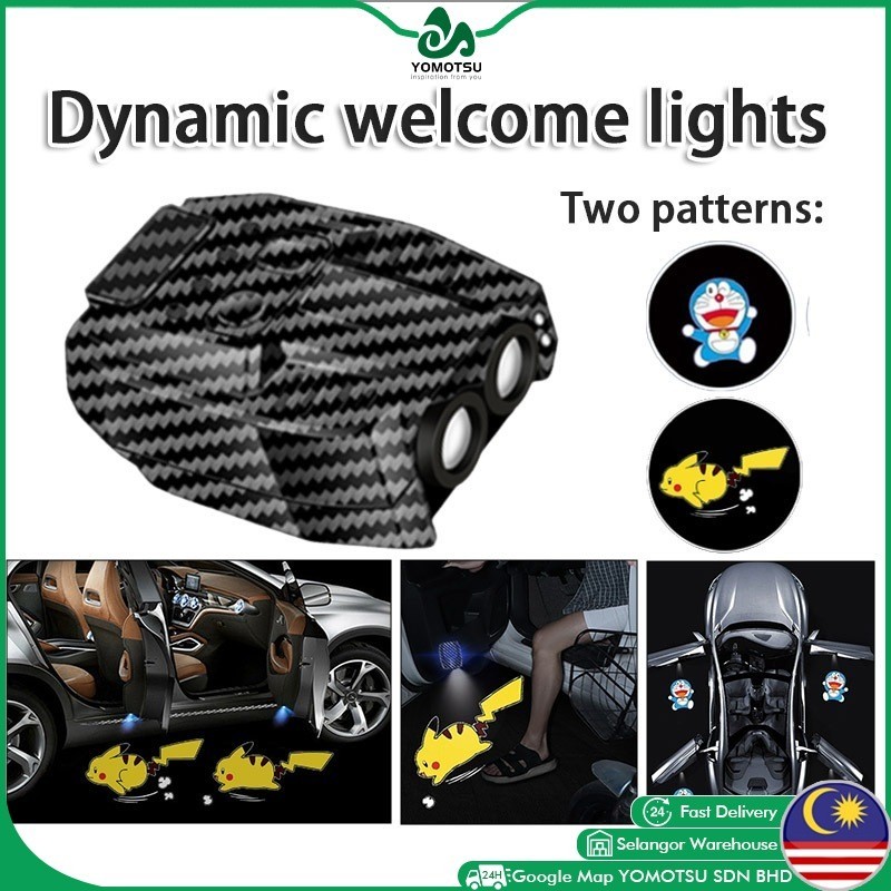 Car Door Light Wireless Welcome Light Projection Cree LED Projector ...