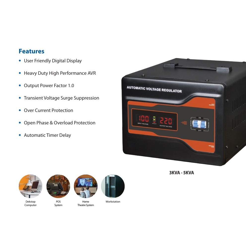 Right Power AVR SPR1000 SPR2000 SPR3000 SPR5000 SPR Series Automatic ...