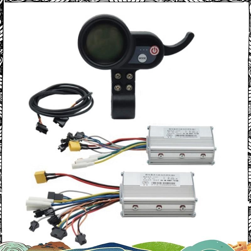 Electric Scooter Dual Drive Controller JP 48V 52V 60V 25A 50A Brushless ...