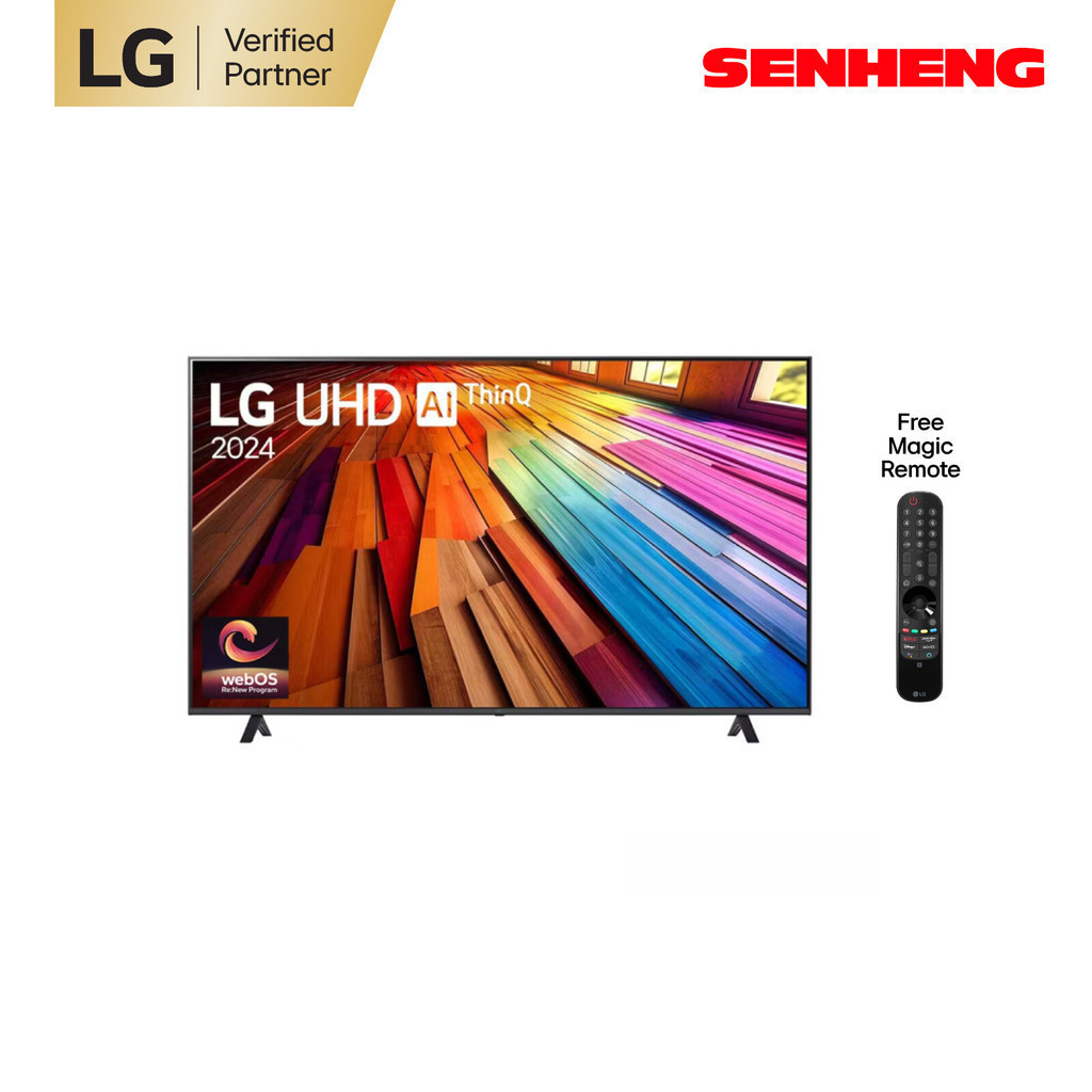 [New] LG 65 Inch UT80 4K Smart AI UHD TV 65UT8050PSB (2024) | Shopee ...