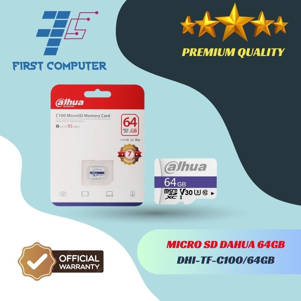 Micro SD Dahua 64GB DHI-TF-C100/64GB | Shopee Malaysia