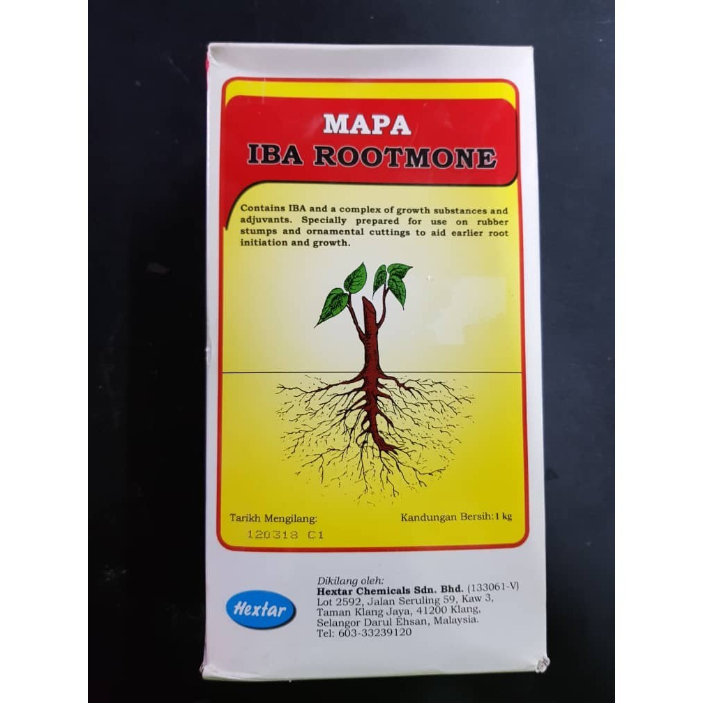 1 KG MAPA IBA ROOTMONE ROOT HORMONE PENGGALAK AKAR | Shopee Malaysia