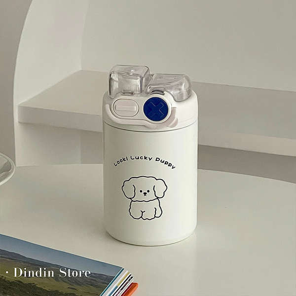 thermos mini thermos 200ml Cawan Termos Minuman Berganda, Cawan Air ...