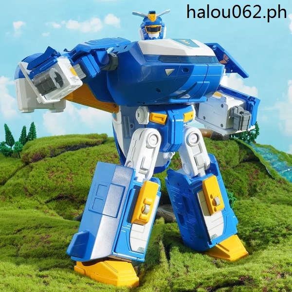 · Super Flying Man Super Base Headquarters Transforming Robot Toy Set ...