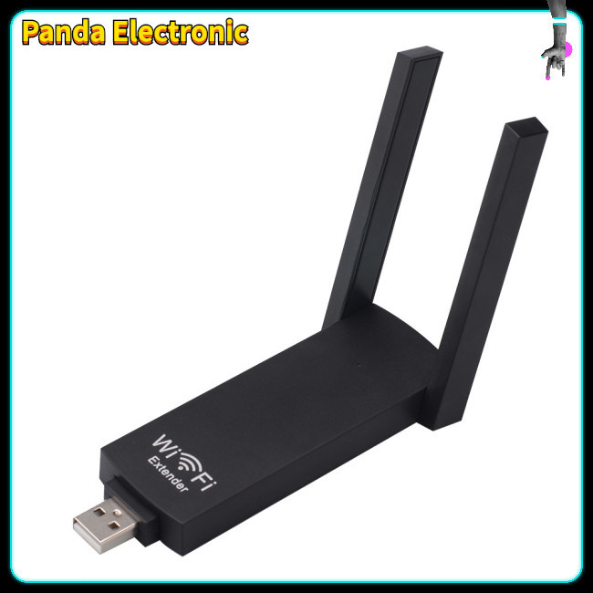panda UE02 Portable 300M Dual Antenna WiFi Booster USB WiFi Repeater ...