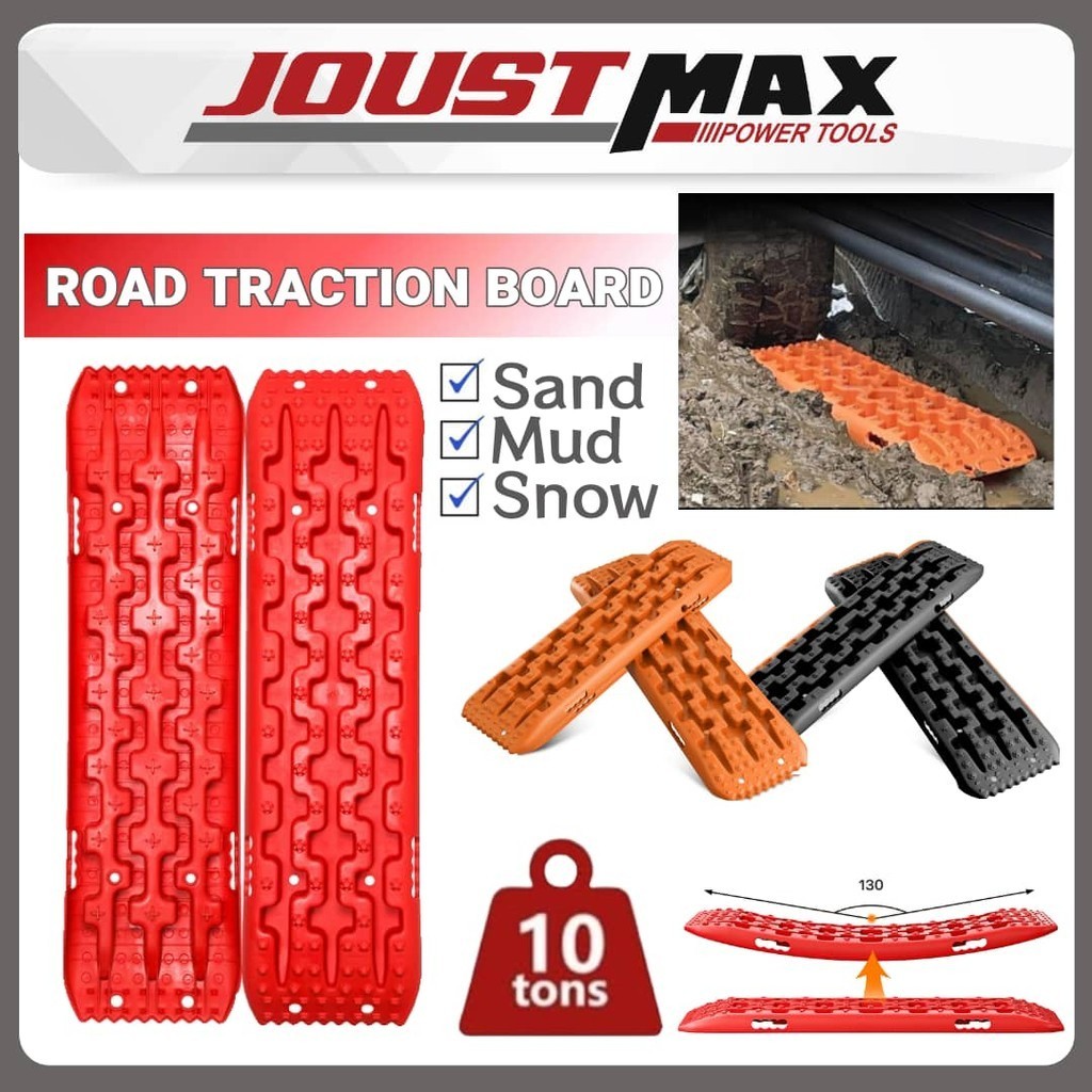 2Pack Traction Boards 10 Ton 4x4 Off Road Traction Sand Mud Tire Ladder ...