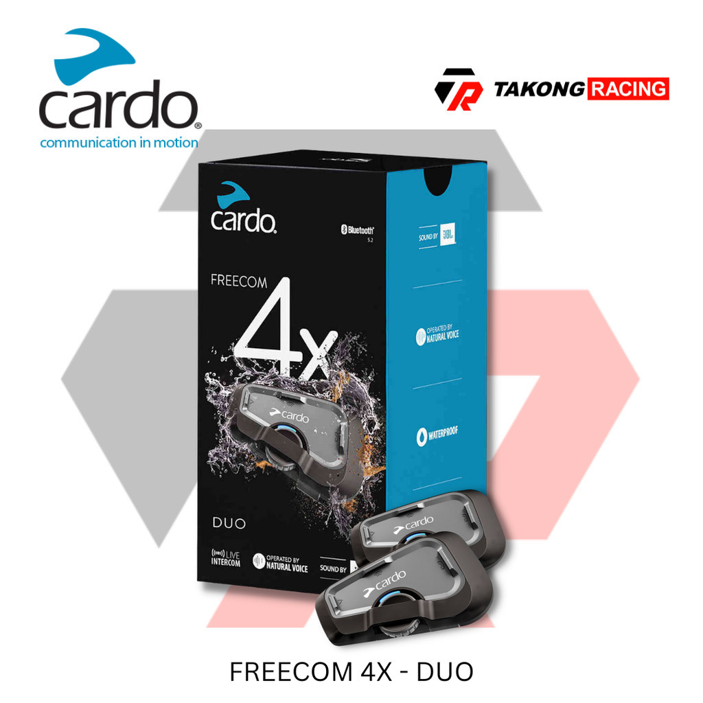Cardo Freecom 4X With JBL Duo (Set) | Shopee Malaysia