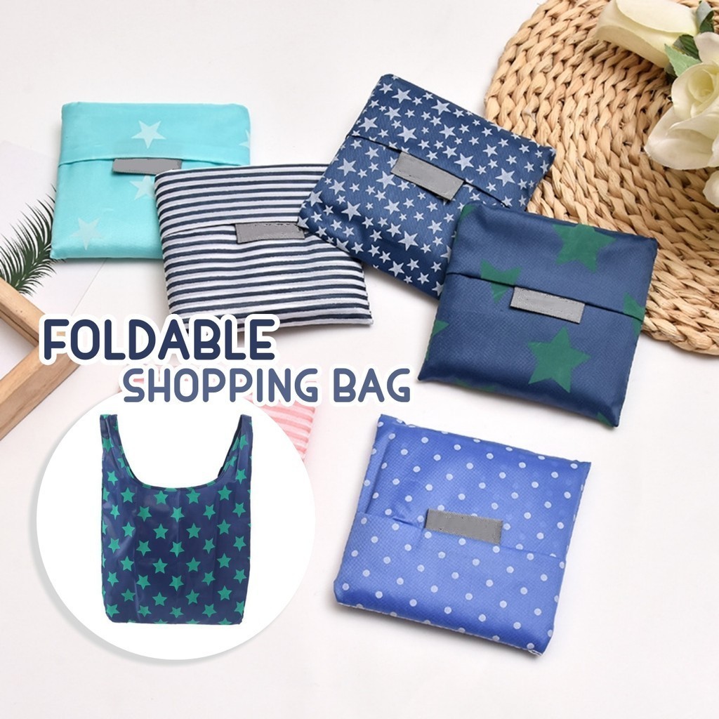 Eco Folding Shopping Bag Recycle Bag Handbag Foldable Reusable Travel ...