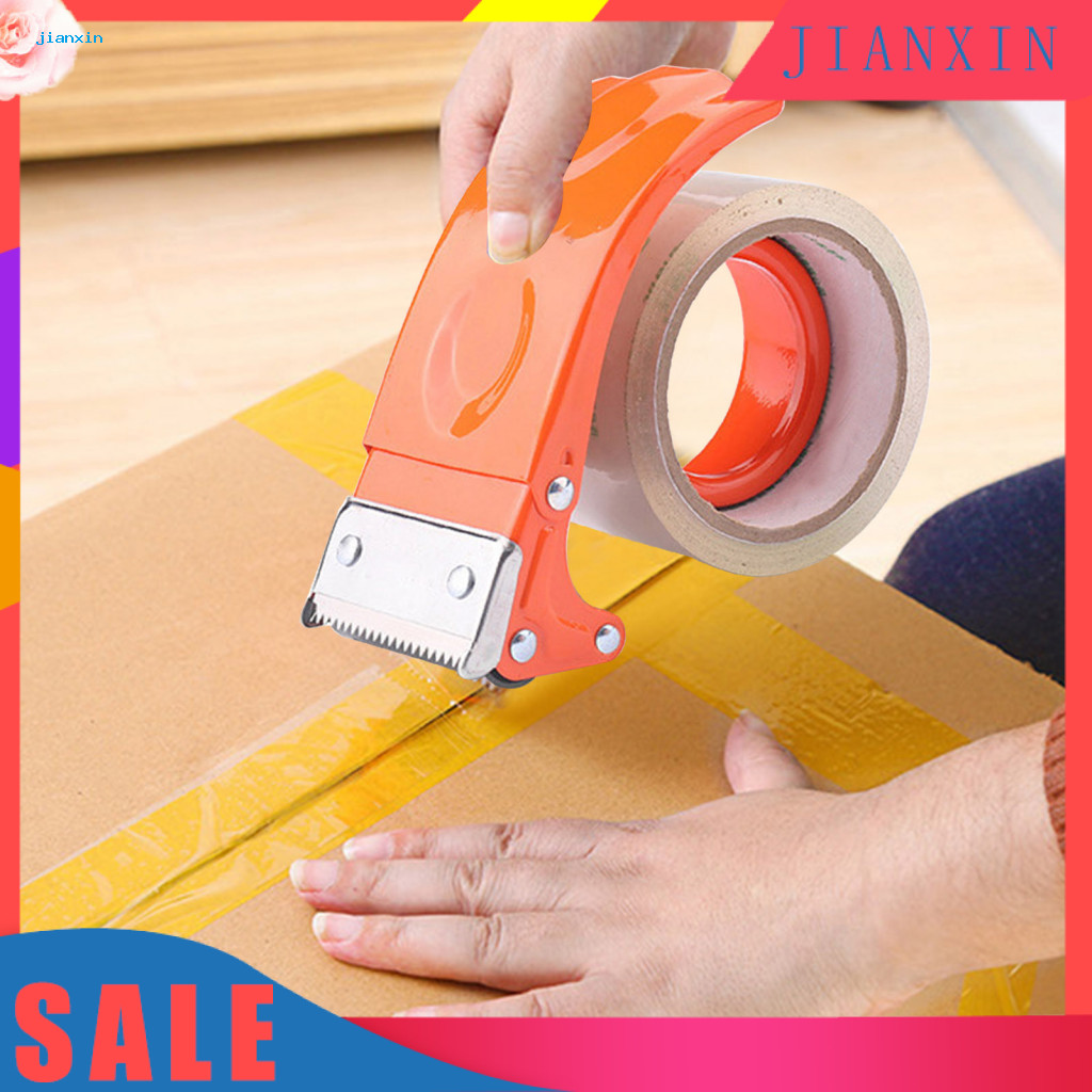 Tape Cutter Smooth Roller Tape Cutter Portable Heavy Duty Metal Tape ...