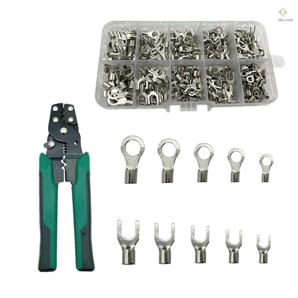 320pcs Crimp Terminal with Pliers Set 10-in-1 Crimp Terminals Kit U ...