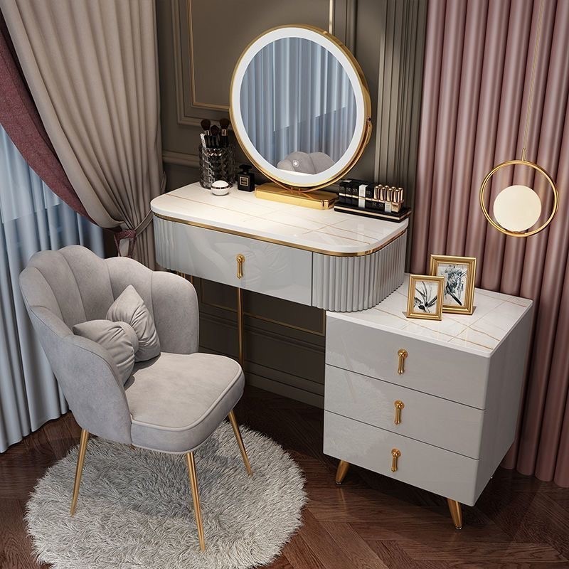 [Ready Stock] Light Luxury Dressing Table Bedroom Modern and Simple ...
