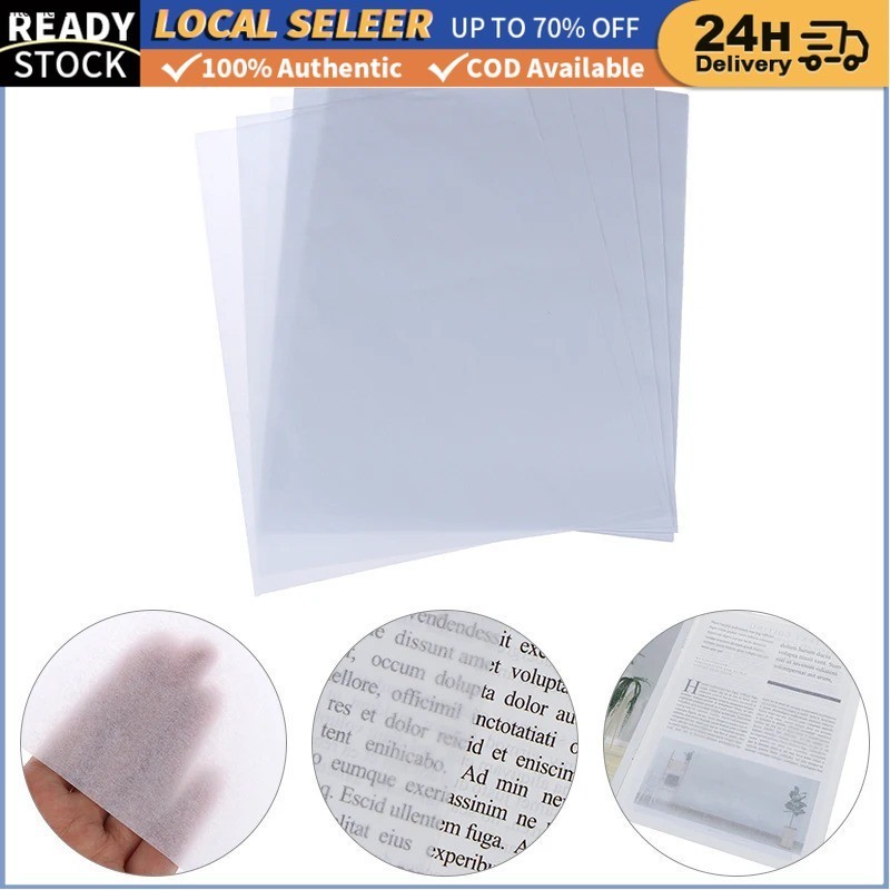 500PCS A4 Translucent Sketch Paper /Tracing Paper /Fruit Wrapping Paper ...