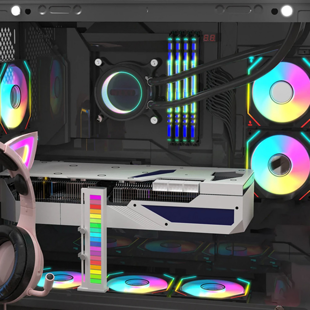 Graphic Card Holder Vga Card Support Rack Adjustable Rgb Graphics Card ...