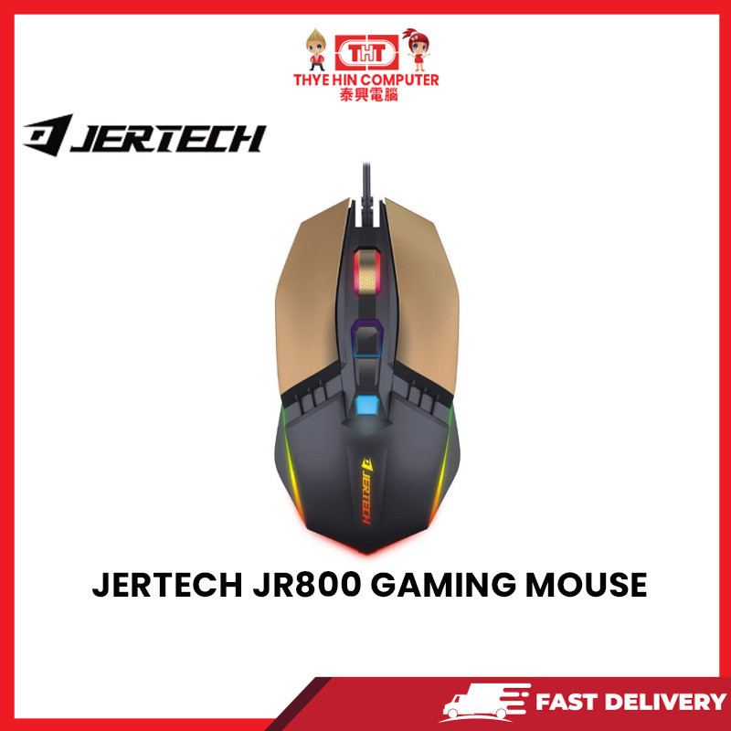 E13 JERTECH JR800 GAMING MOUSE | Shopee Malaysia