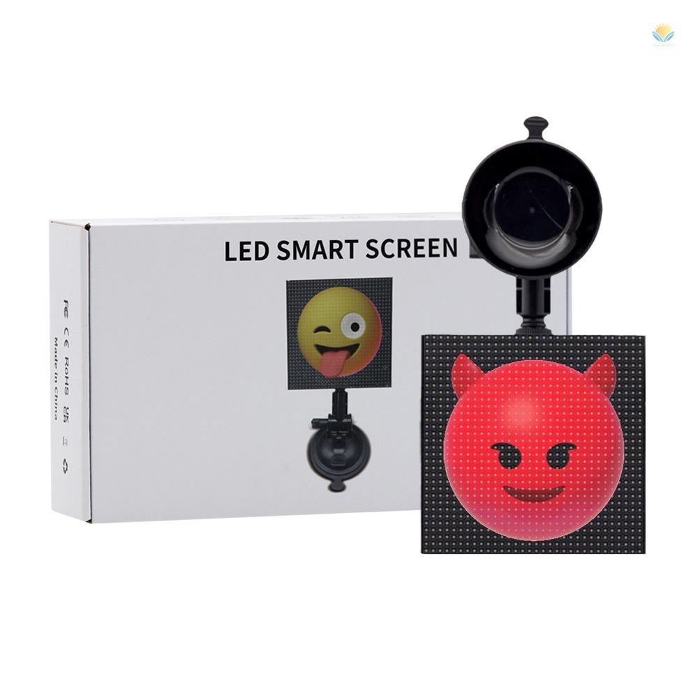 LED Car Sign Funny Back Window LED Display Light APP Control ...