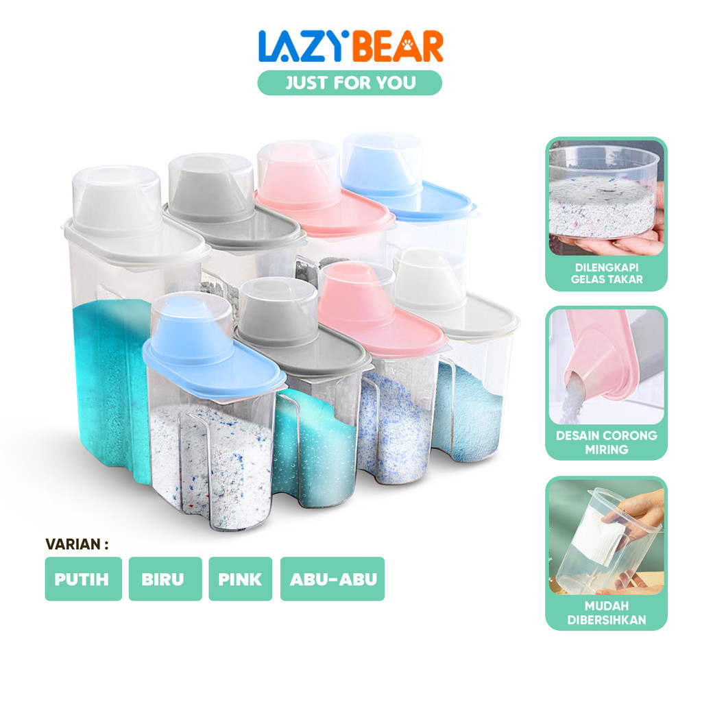 Lazy BEAR Detergent Powder Holder C81-C82 Detergent Dispenser ...