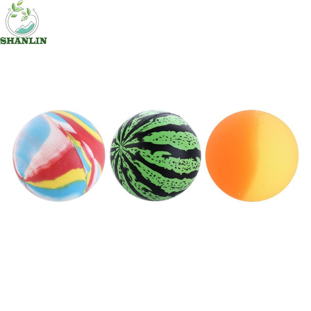 SHANLIN Rubber Bouncing Ball Children Gifts Reusable Outdoor Games ...
