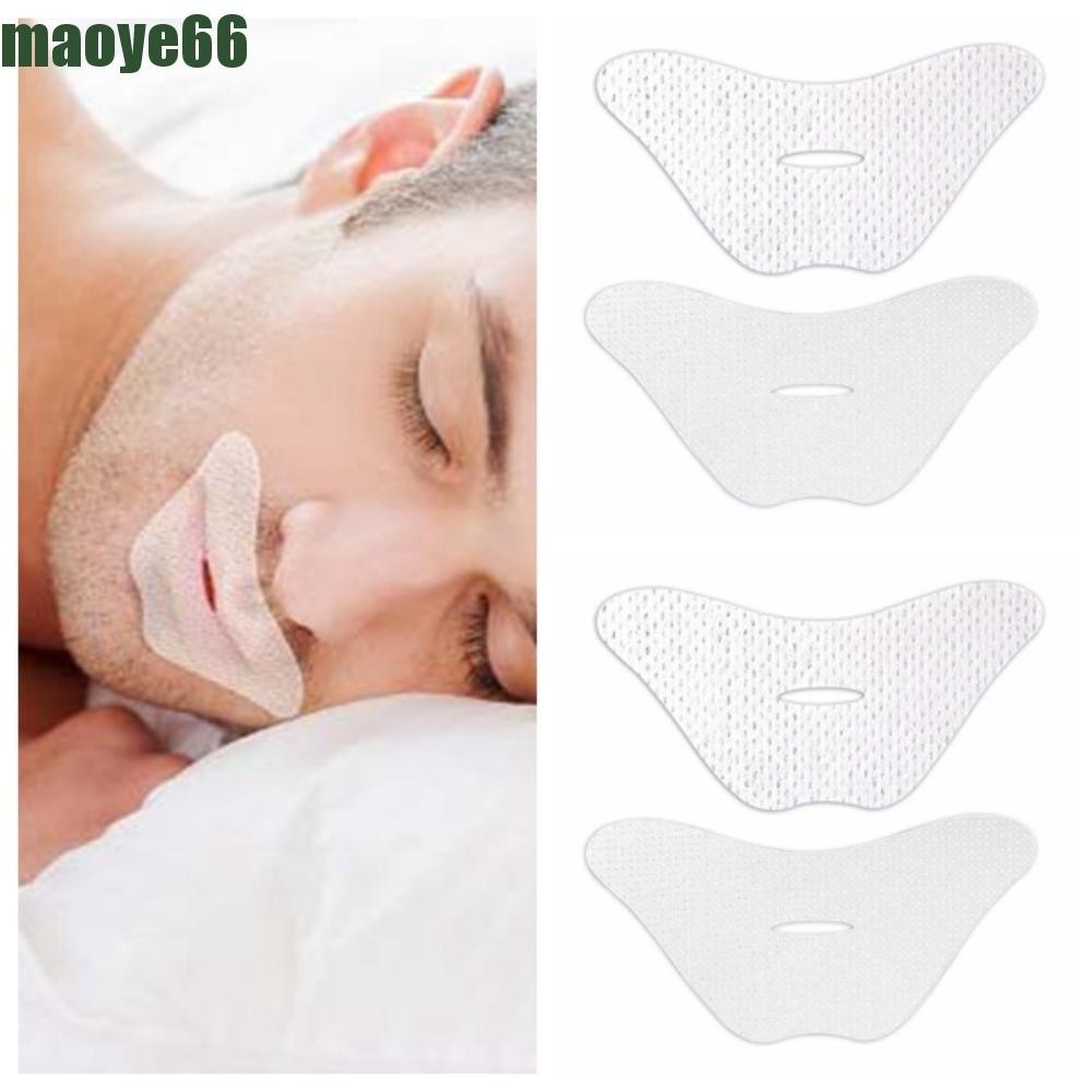 MAOYE 10 Sheets Mouth Breathing Patch, Prevent Open Mouth Sleep Stop Snoring Anti-Snoring Mouth ...