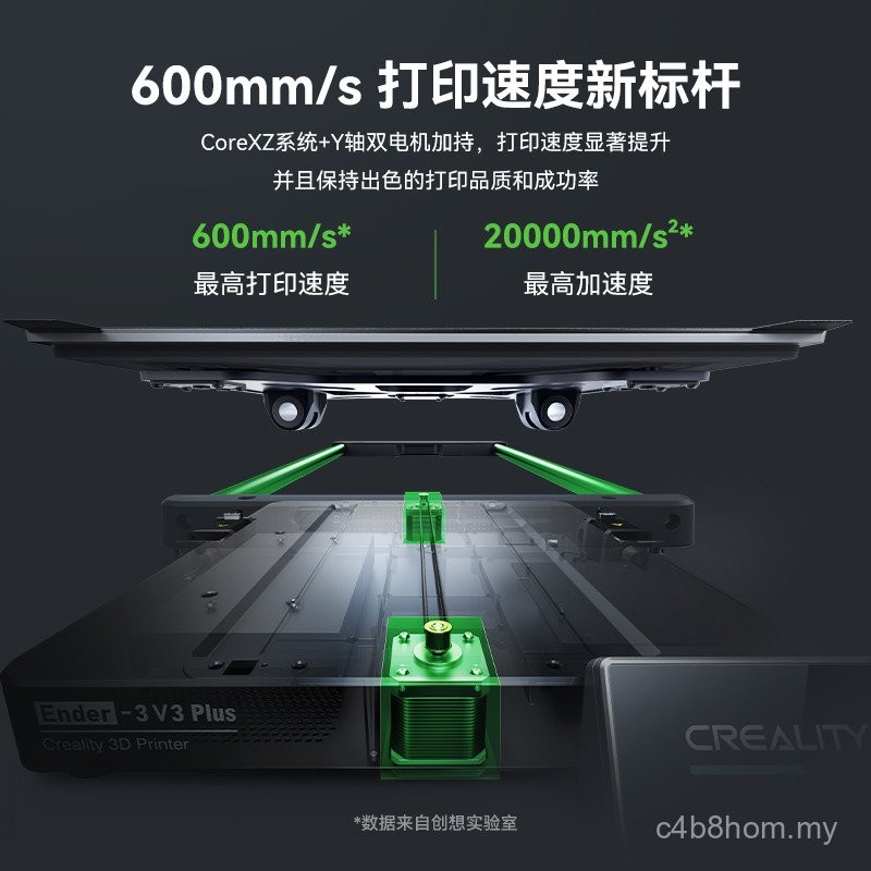 Inovatif 3D Ender-3-V3 Plus Saiz Besar Pencetak 3D Berkelajuan Tinggi ...